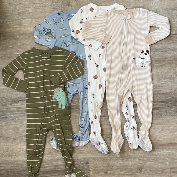 Carter's | Pajamas | Carters Sleeper Bundle Size 24 Months | Poshmark